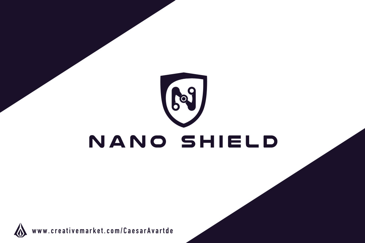 Nano Shield Logo Template, a Branding & Logo Template by Avartde Creative