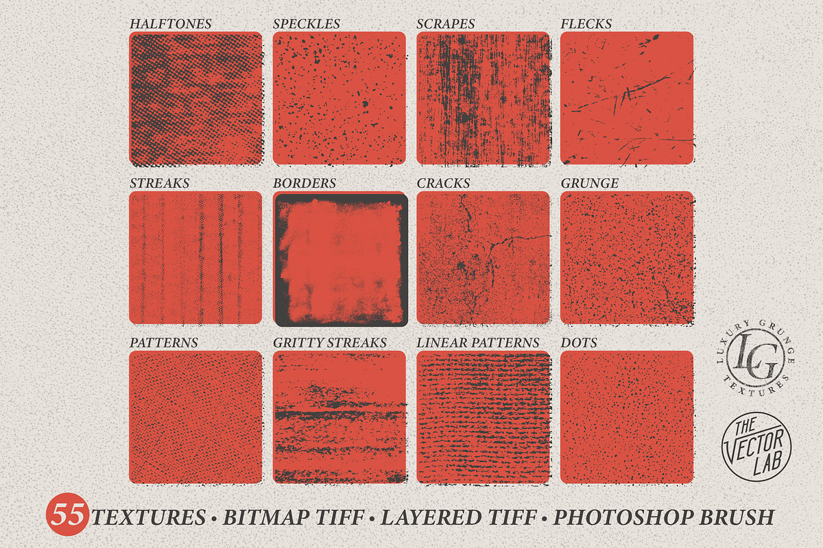 Luxury Grunge Textures, a Texture Graphic by TheVectorLab