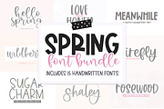 Spring Handwritten Font Bundle, a Script Font by KA Designs