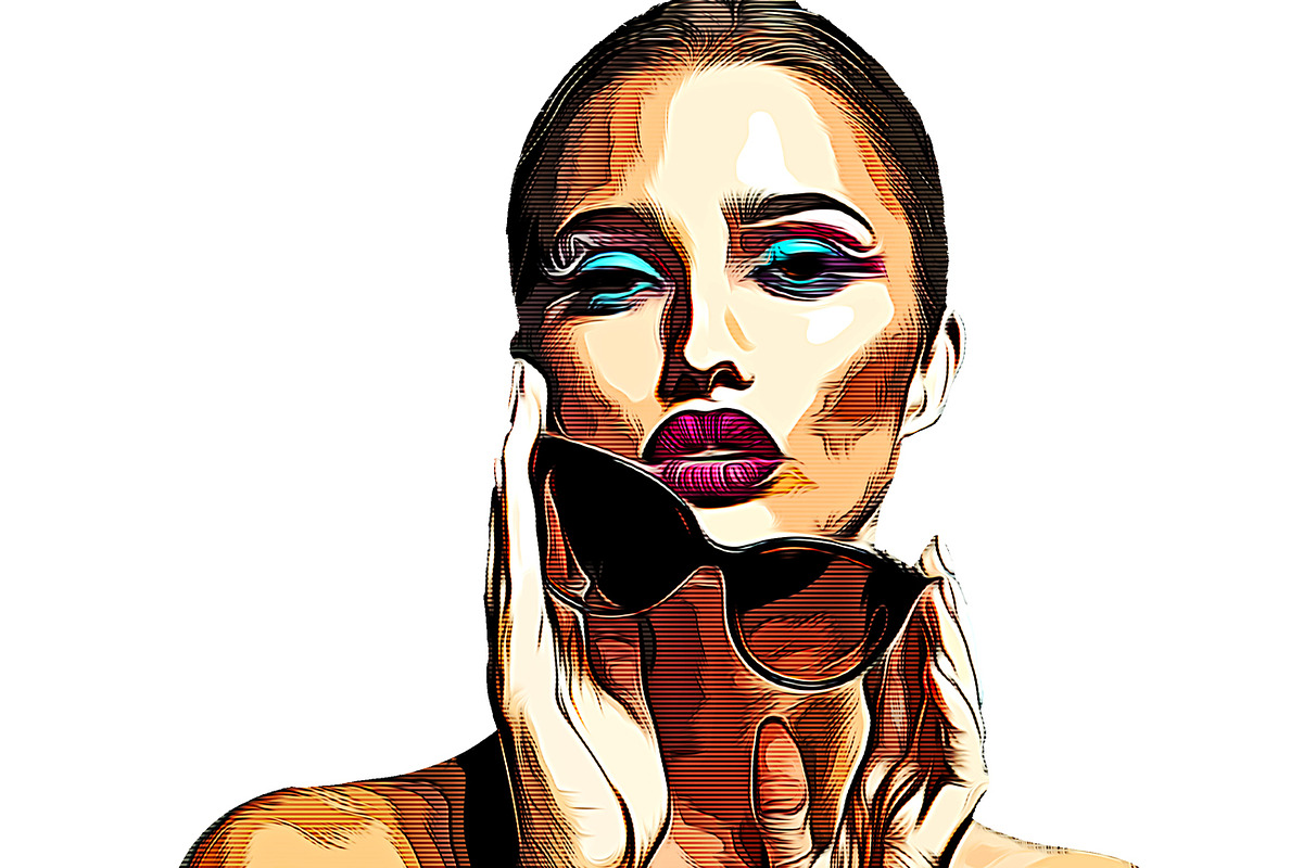 Posterize Effect Photoshop Action, an Action Add-On by Studio Retouch