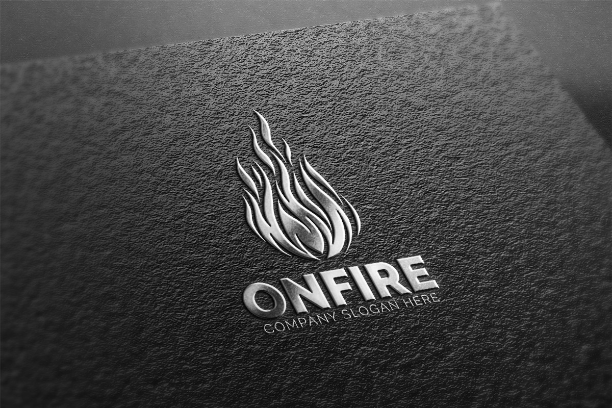 On Fire Logo, a Branding & Logo Template by essegraphic