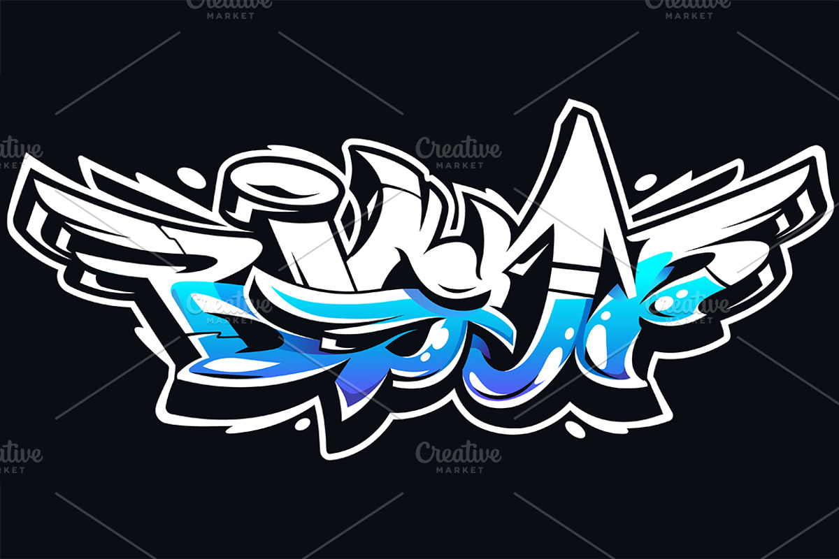 Big Up | Vector Graffiti Lettering, an Education Illustration by Vecster