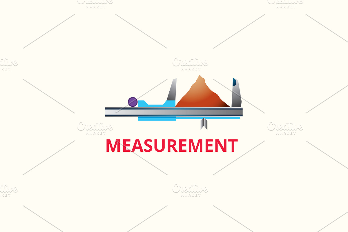 MEASUREMENT Logo, a Branding & Logo Template by Maraz Logo