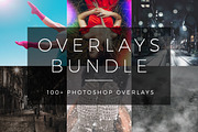 Photoshop Overlays Bundle, a Texture Graphic by Medialoot
