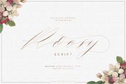 GL Roosy Script, a Script Font by GOLDLAKE GRAPHIC