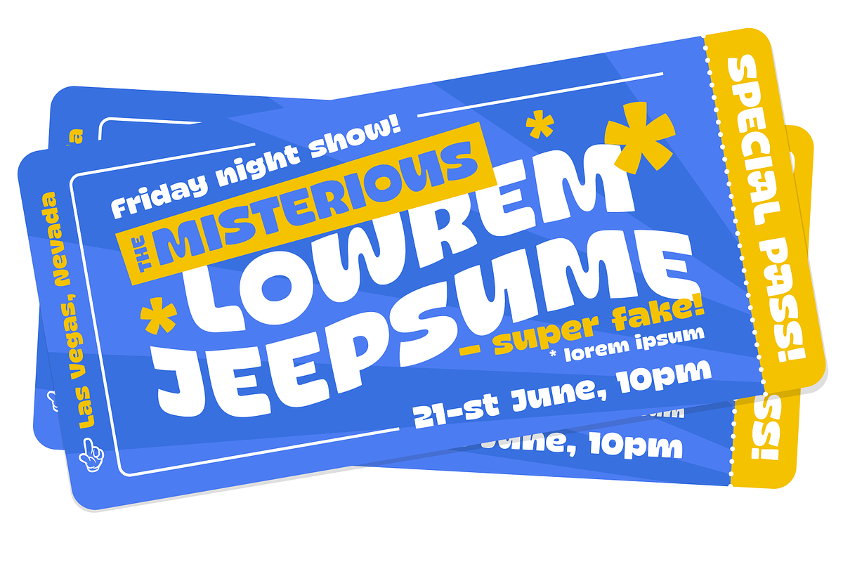 Choowee Typeface, a Font by TypeMate
