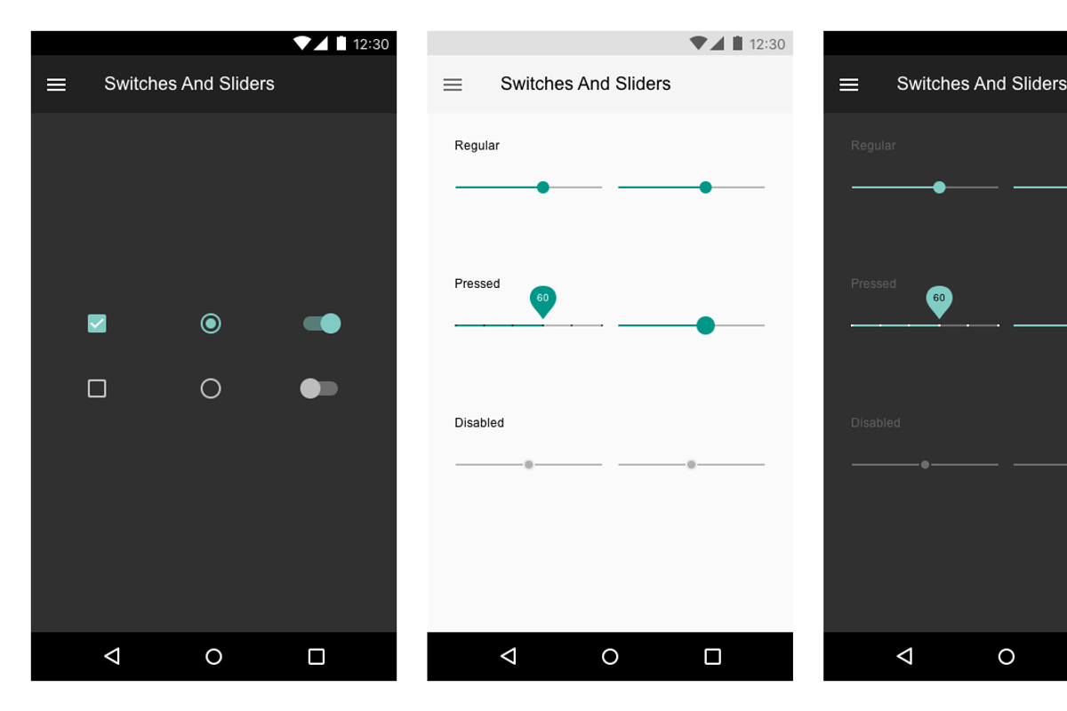 Material Mobile Axure Template, a Templates & Theme by Maksym Kichuk