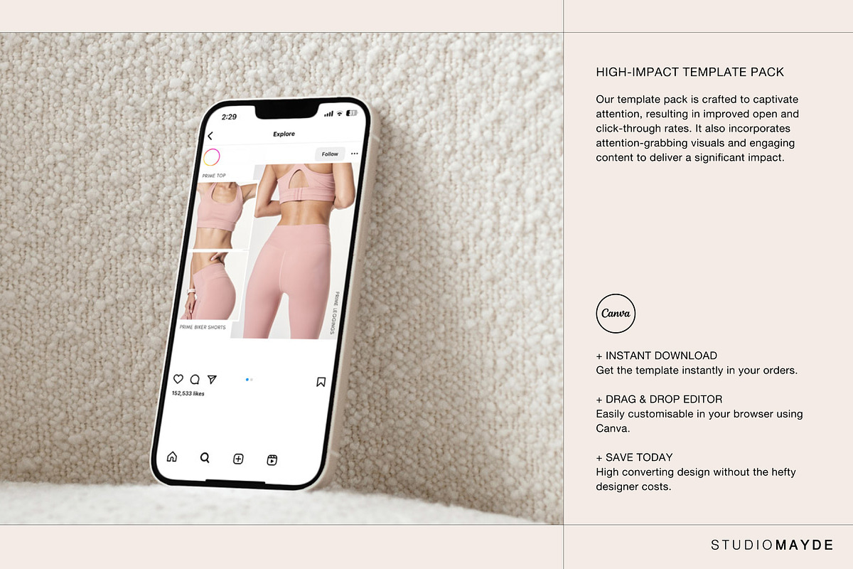 Fashion - Social Media Template, a Social Media Template by Studio Mayde