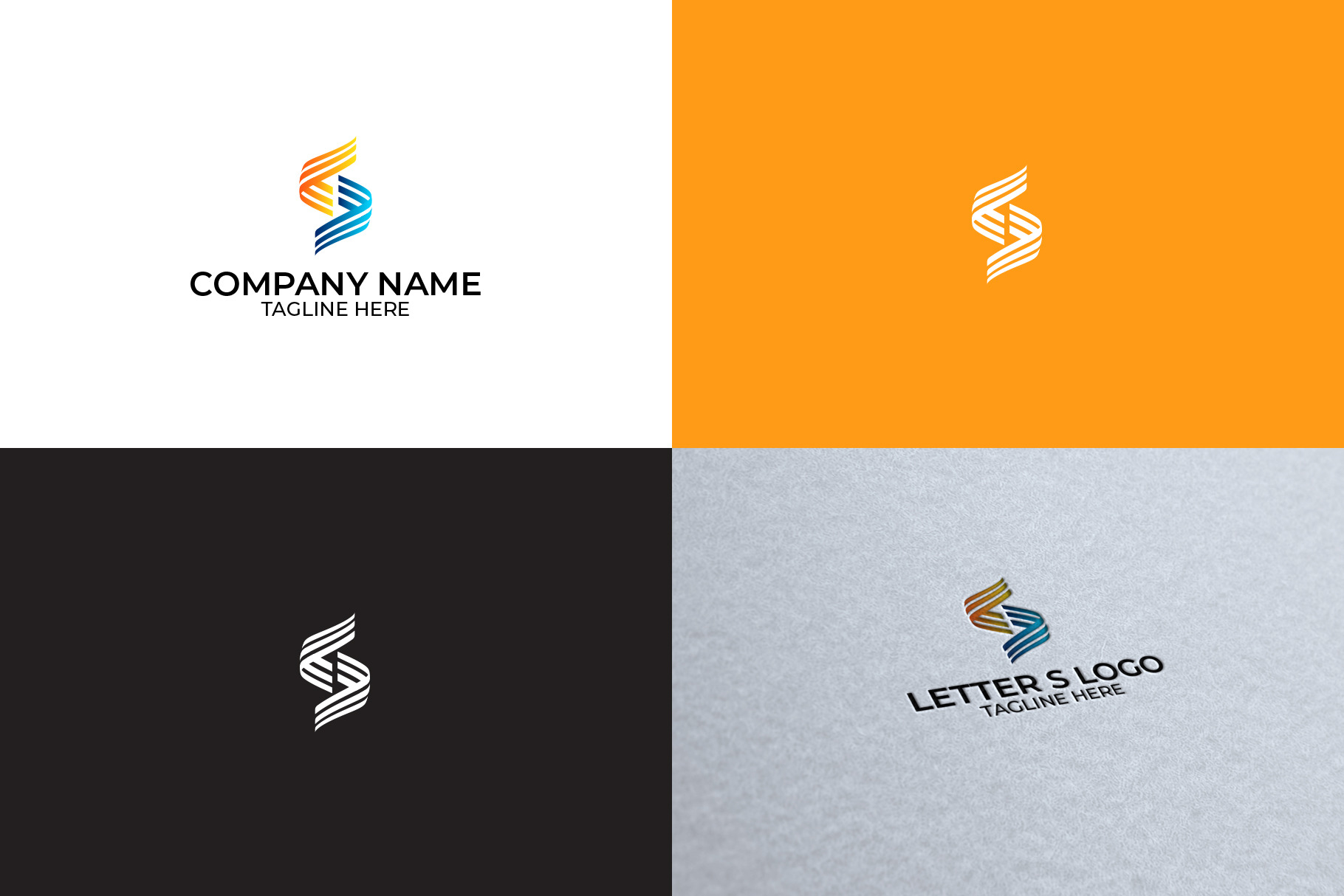 Letter S Logo Design, a Branding & Logo Template by GranzCreative