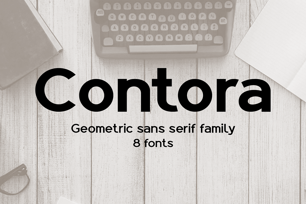 Contora font family