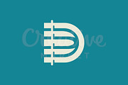 D Lettermark Logo, a Branding & Logo Template by nospacestore