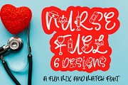 Nurse Fuel, a Handwritten Font by Freeling Design House