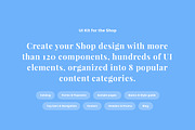 Shopmate - UI Kit for the Shop, an UI Kit Template by isavelev.com