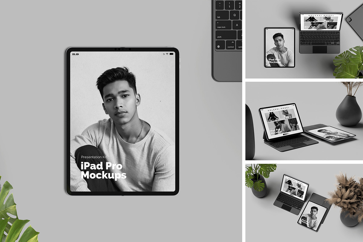 iPad Pro Mockups, an iPad Mockup by Pikachudesign | Creative Market
