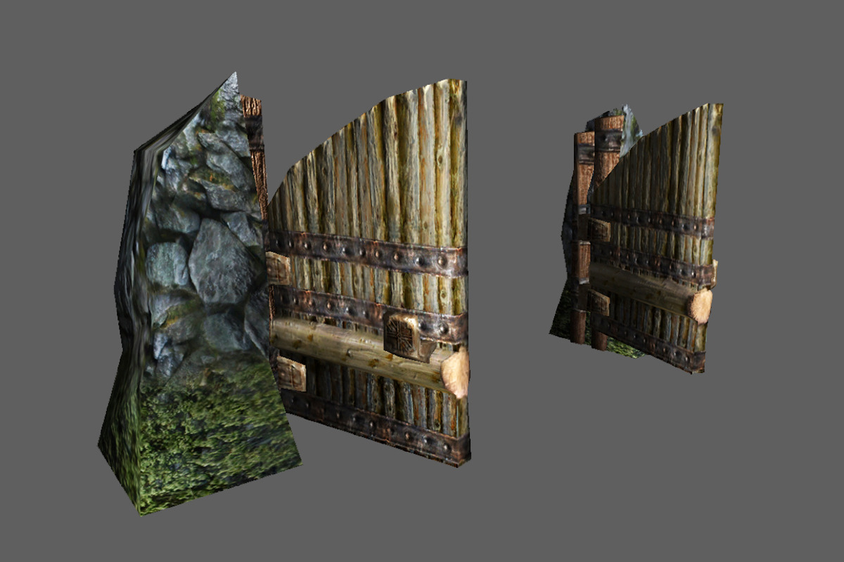 Fort Elements Pack, an Architecture 3D Model by Beatheart Creative ...