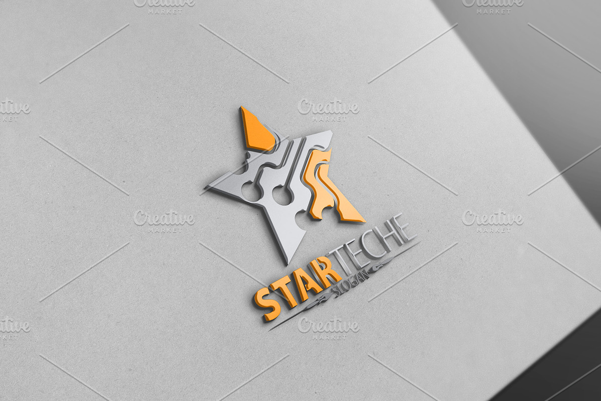 Star Tech Logo, a Branding & Logo Template by Josuf Media