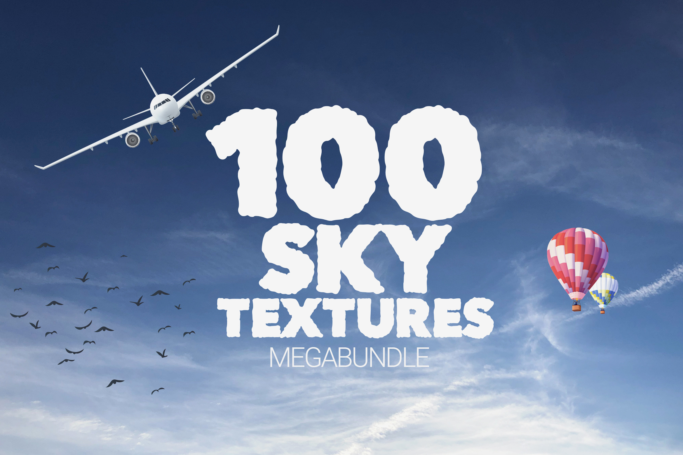 Ultimate Sky Textures Bundle x100, a Texture Graphic by SmartDesigns