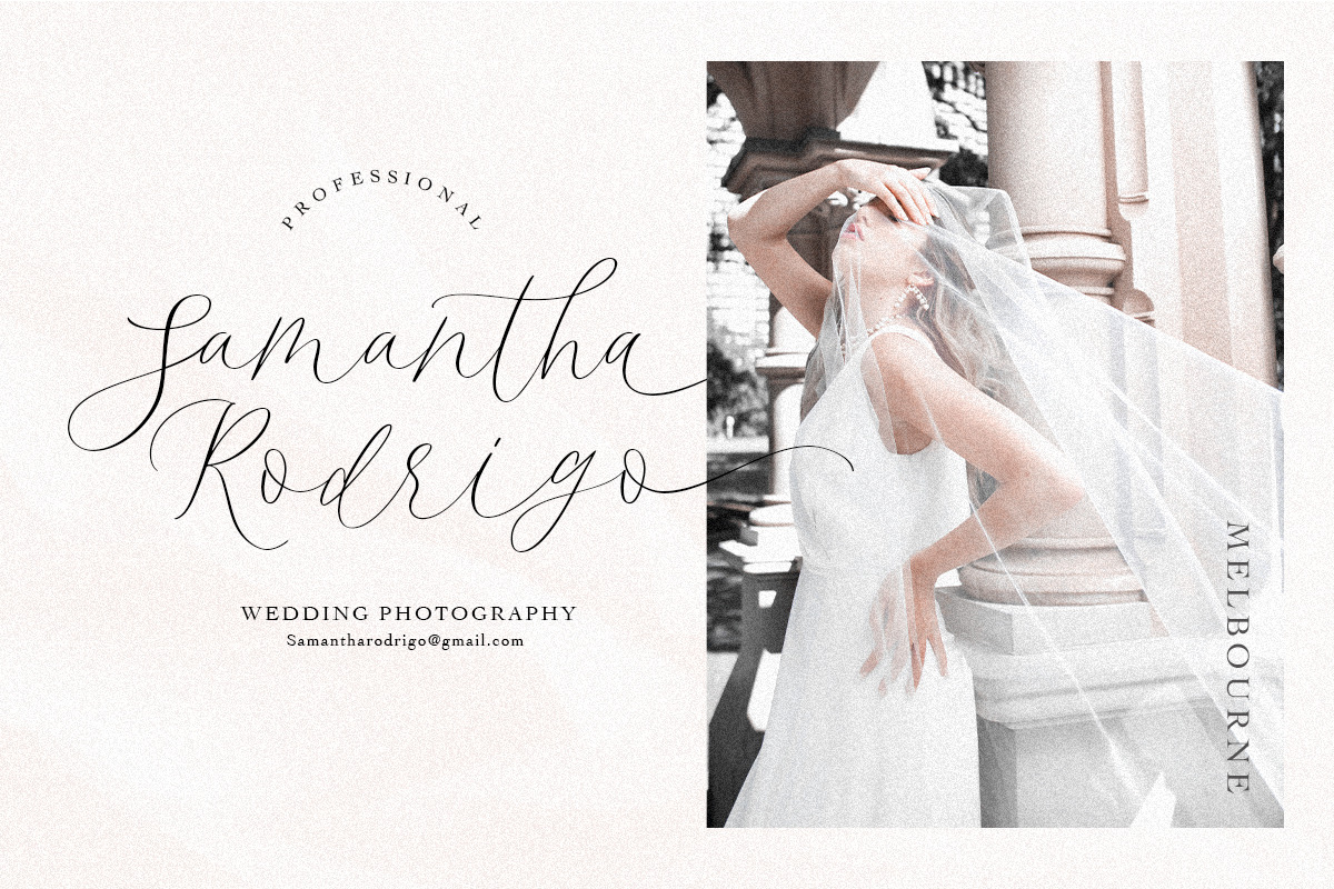 Adeline - Modern Light Calligraphy, a Script Font by Bale Type