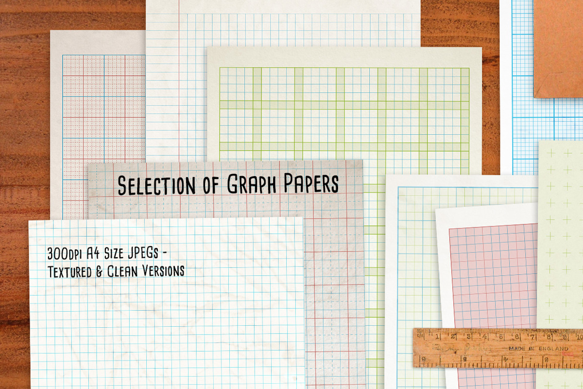 Old School Exercise Book Paper, a Background Graphic by Fendell Projects