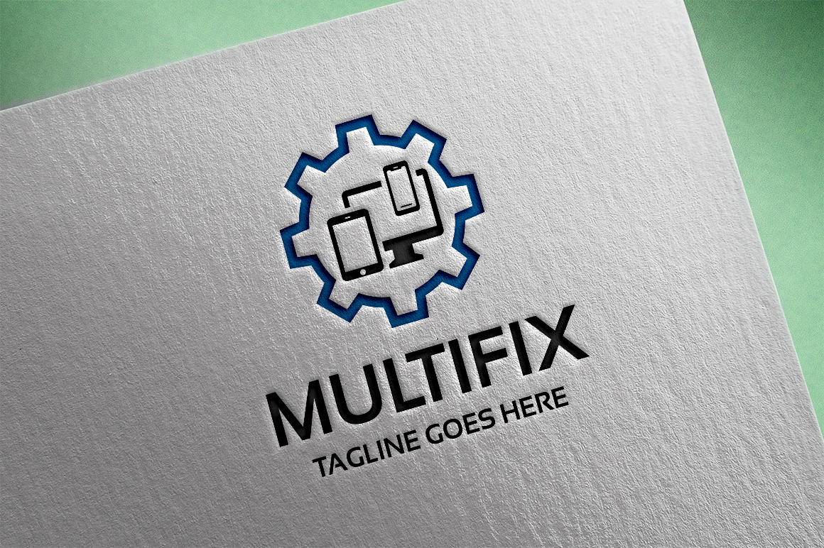 Multifix Logo, a Branding & Logo Template by Design_Planet