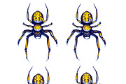Sprite sheet of crawling spider, an Object Graphic by BestPics