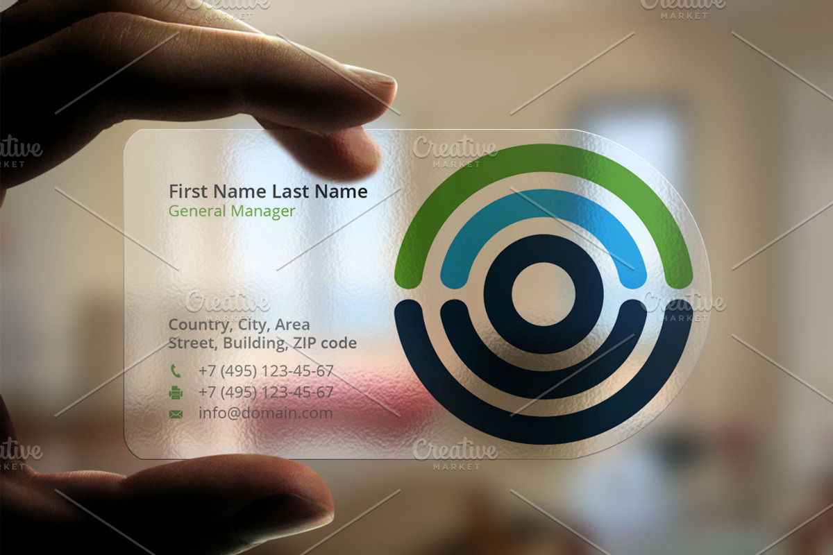 optimal business card, a Business Card Template by Indigo Graphic Shop