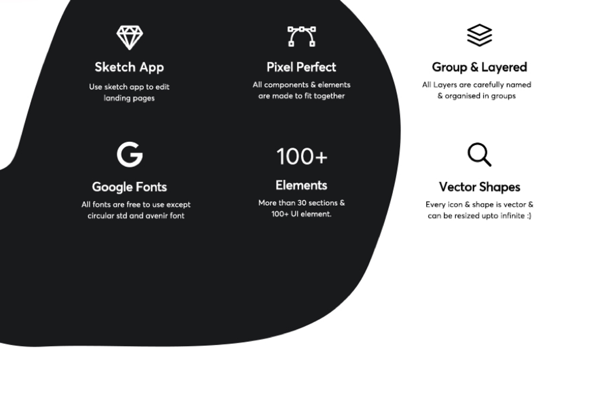 5 Multi Categories Mobile App UI KIT, an UI Kit Template by imvj