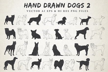 Dog digital assets for download | Creative Market