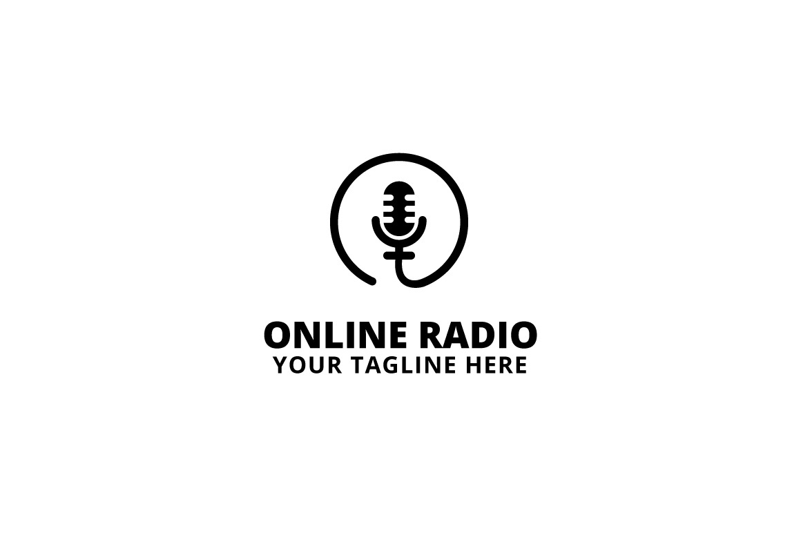 Online Radio Logo Template, a Branding & Logo Template by Logo20