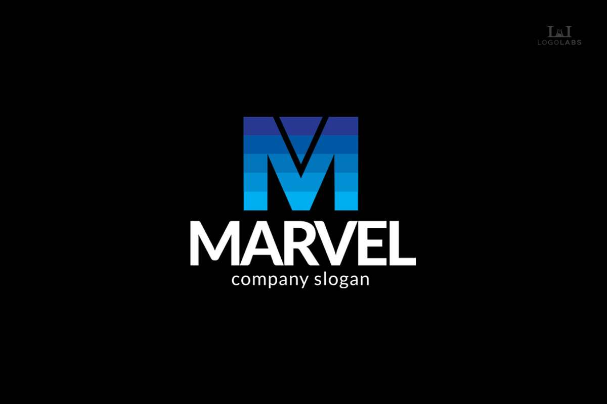 Marvel - Letter M Logo, a Branding & Logo Template by LogoLabs ...
