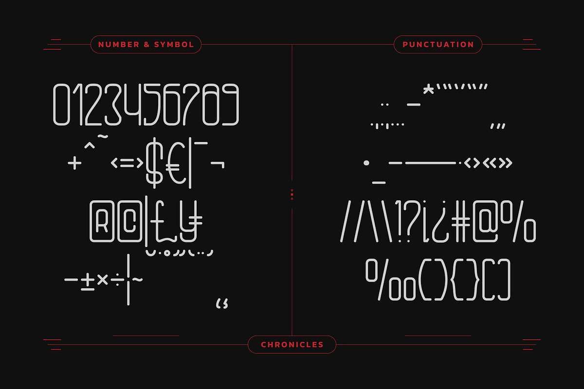 Chronicles Display Typeface, a Serif Font by infernostudio3