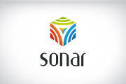 Sonar brand logo identity design | Branding & Logo Templates ~ Creative ...