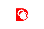 Kettlebell D Letter Logo Template, a Branding & Logo Template by ...