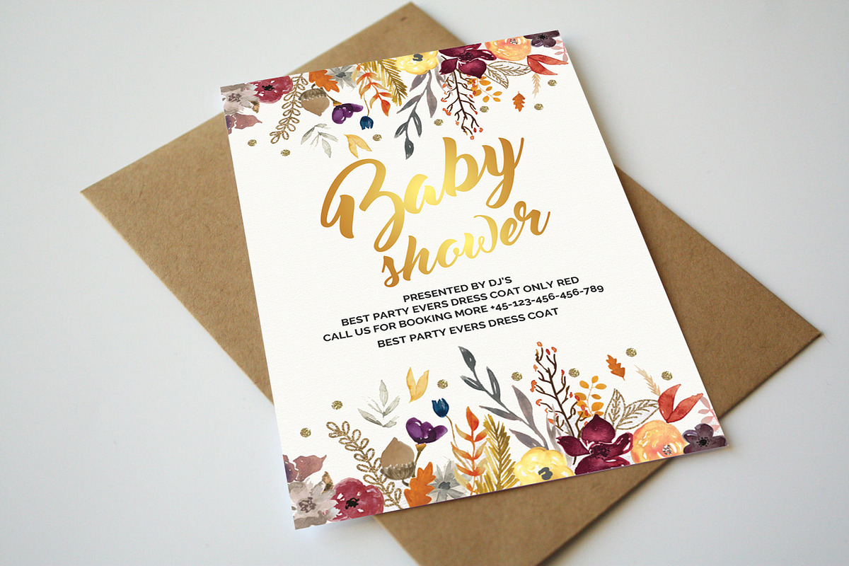 10 Invitation Cards Bundle, a Card Template by graphicforest