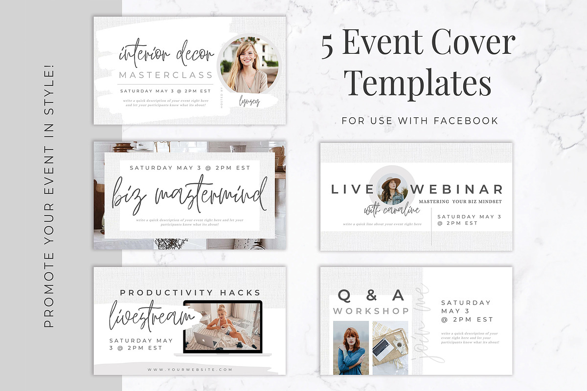 Facebook Cover Photo Templates Canva, a Social Media Template by Thirty ...