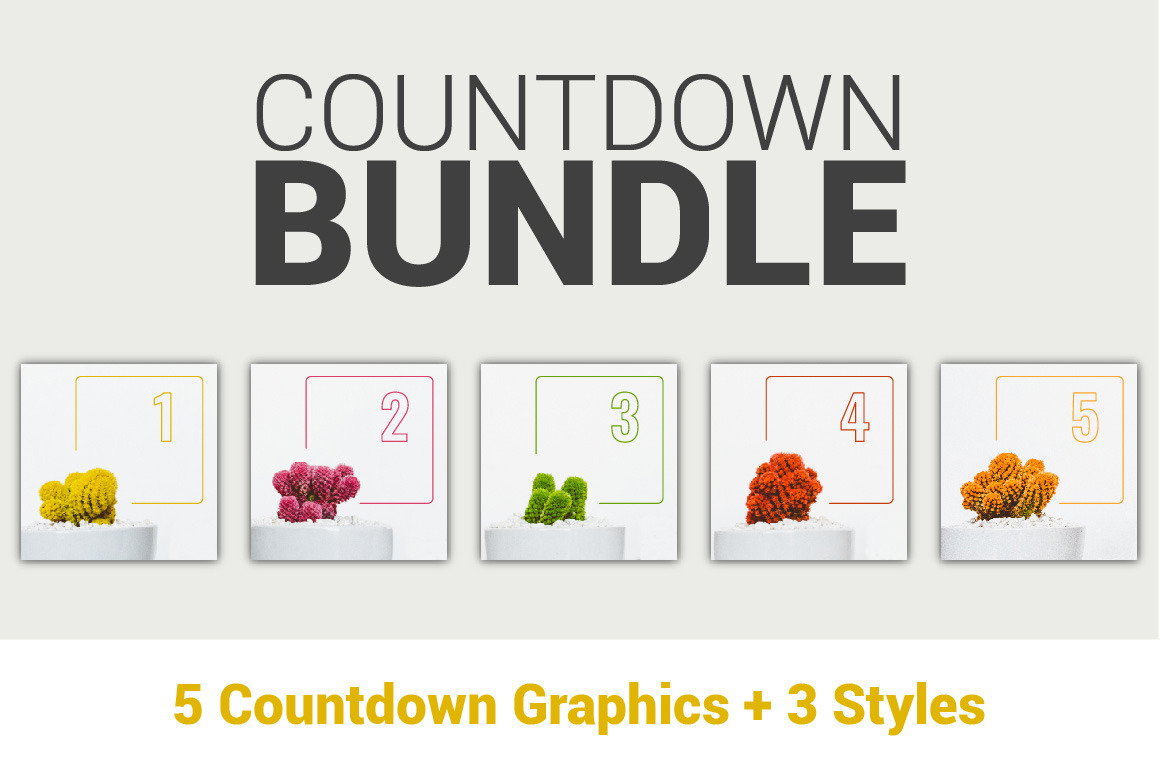Cacti Countdown Blog & Social Media, a Social Media Template by Em ...