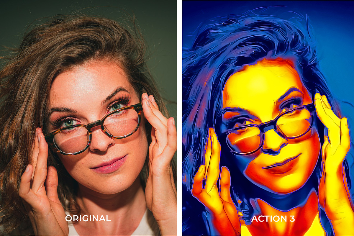 Digital Paint Effect
