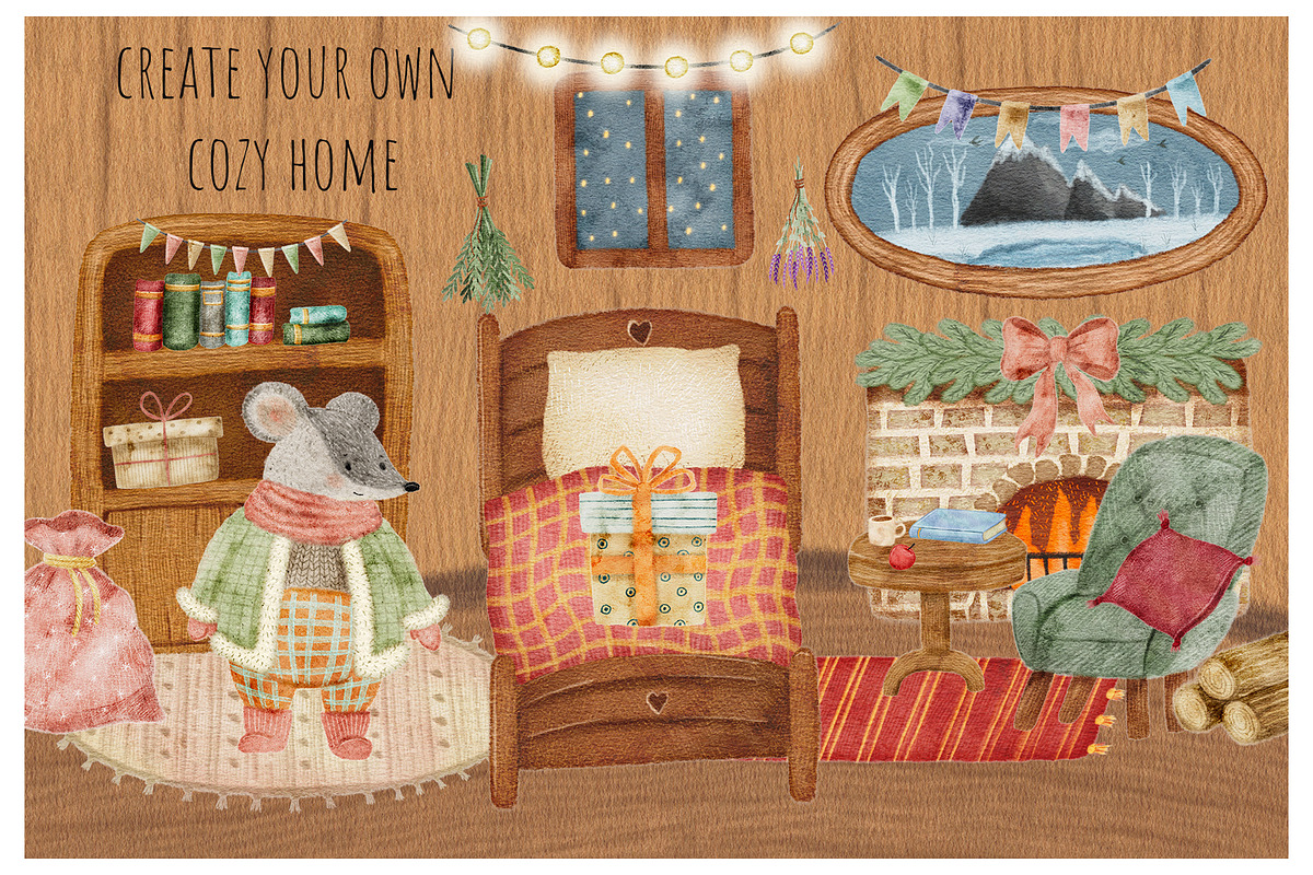 Winter Forest Friends