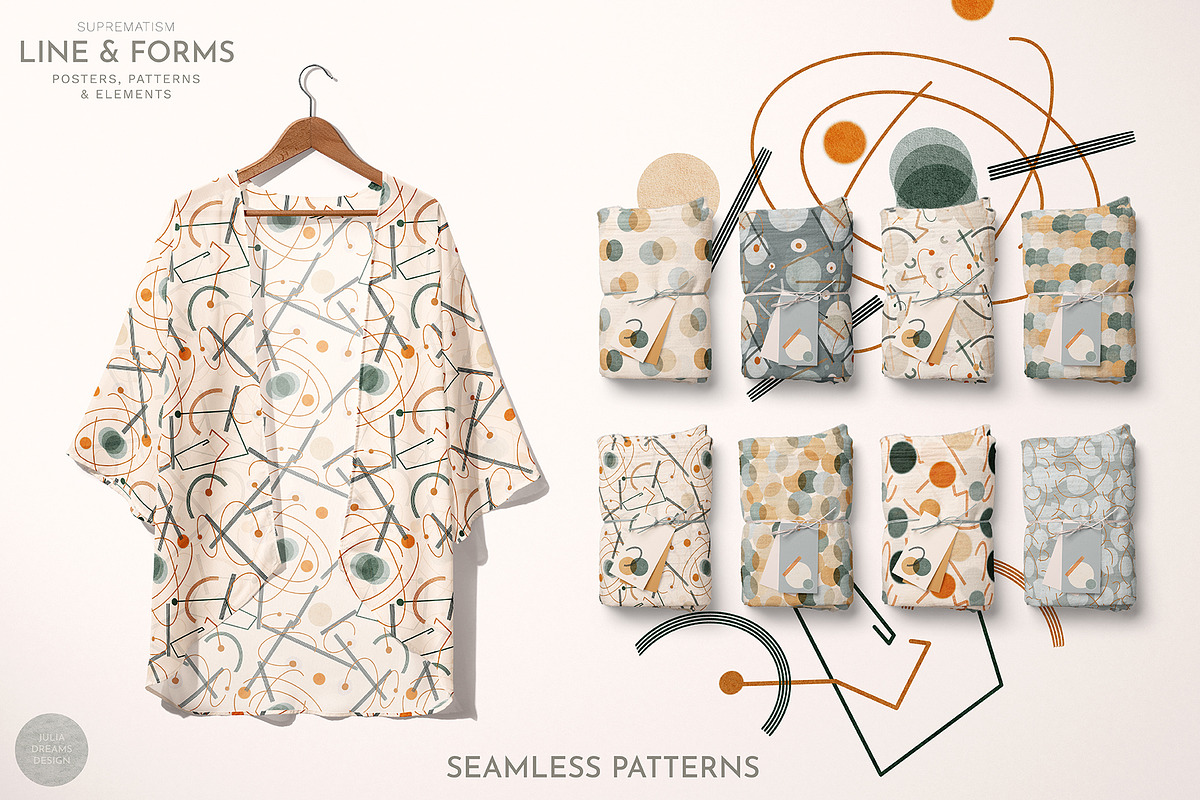 Line & Forms Collection, an Object Graphic by Julia Dreams