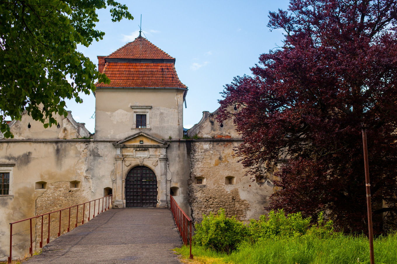 Ancient stronghold with towers featuring castle, nature, and ...