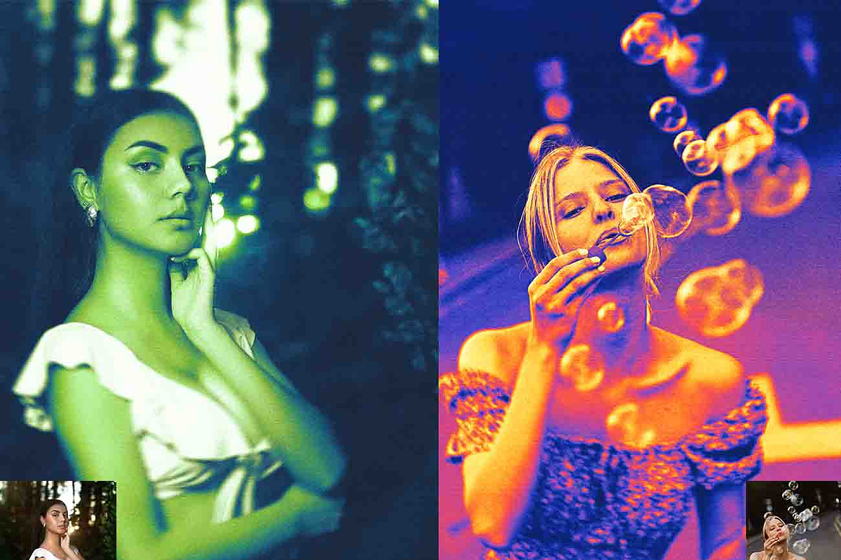 Heatmap Effect Photoshop Action, an Action Add-On by Studio Retouch