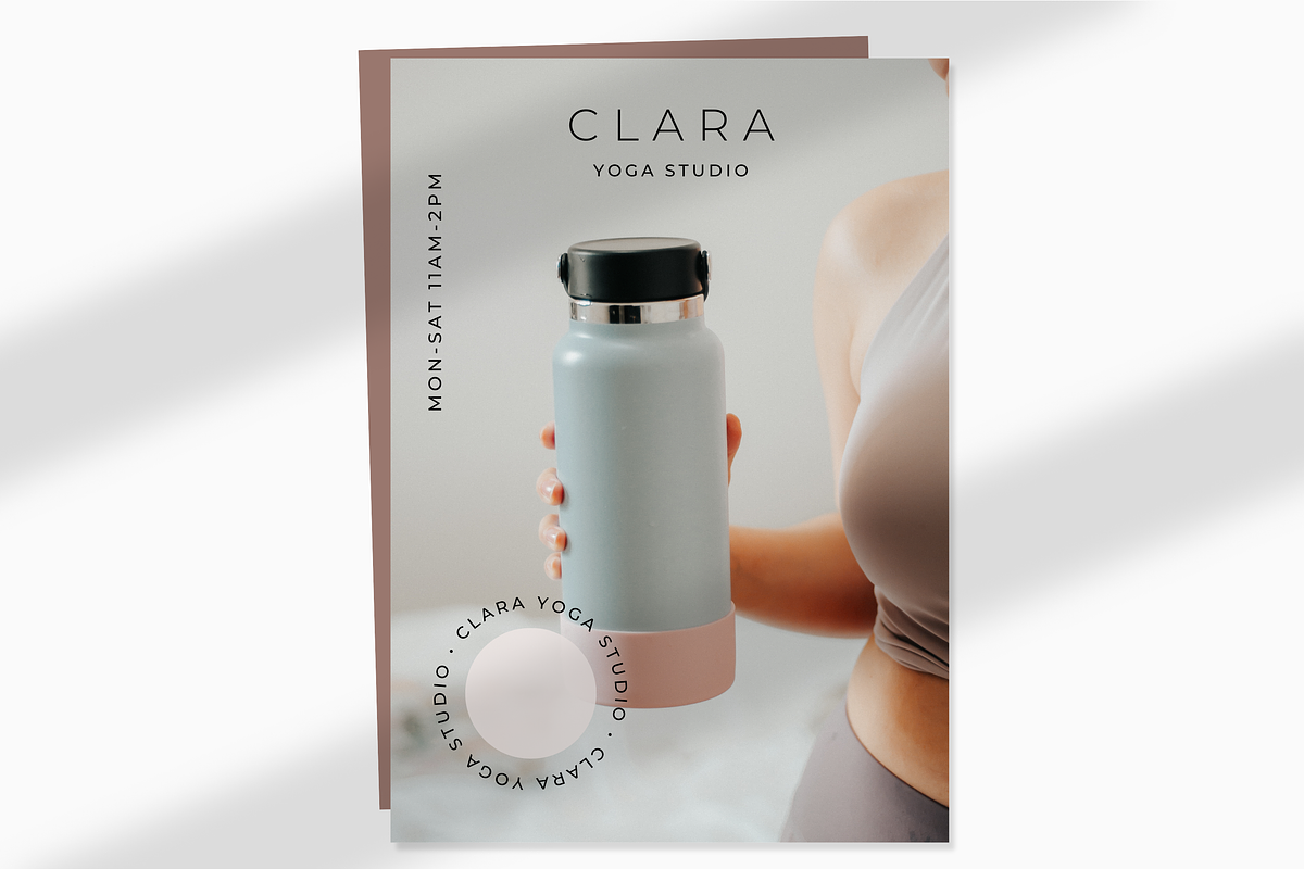 Yoga Studio Logo for Canva