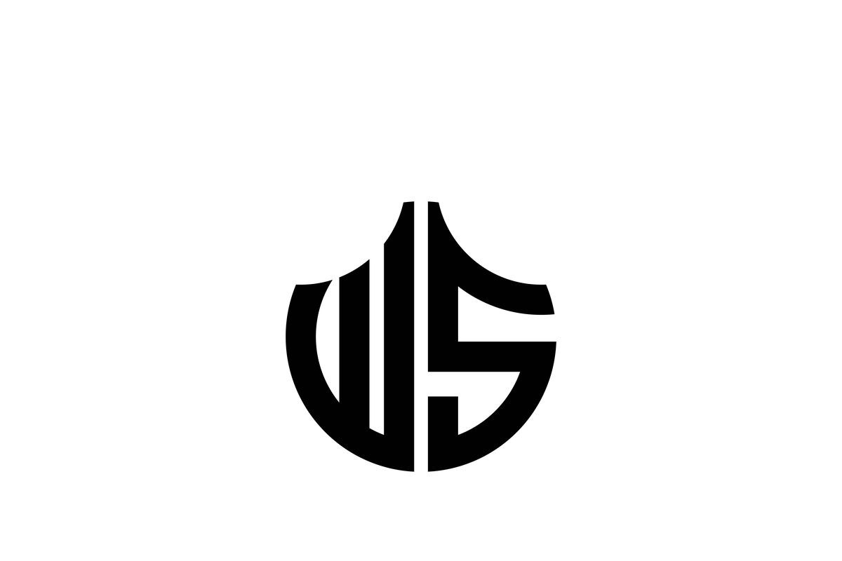 WS logo design vector template, a Branding & Logo Template by xcoolee ...