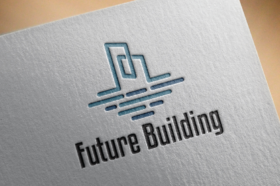 B - Abstract Future Building, a Branding & Logo Template by jongcreative
