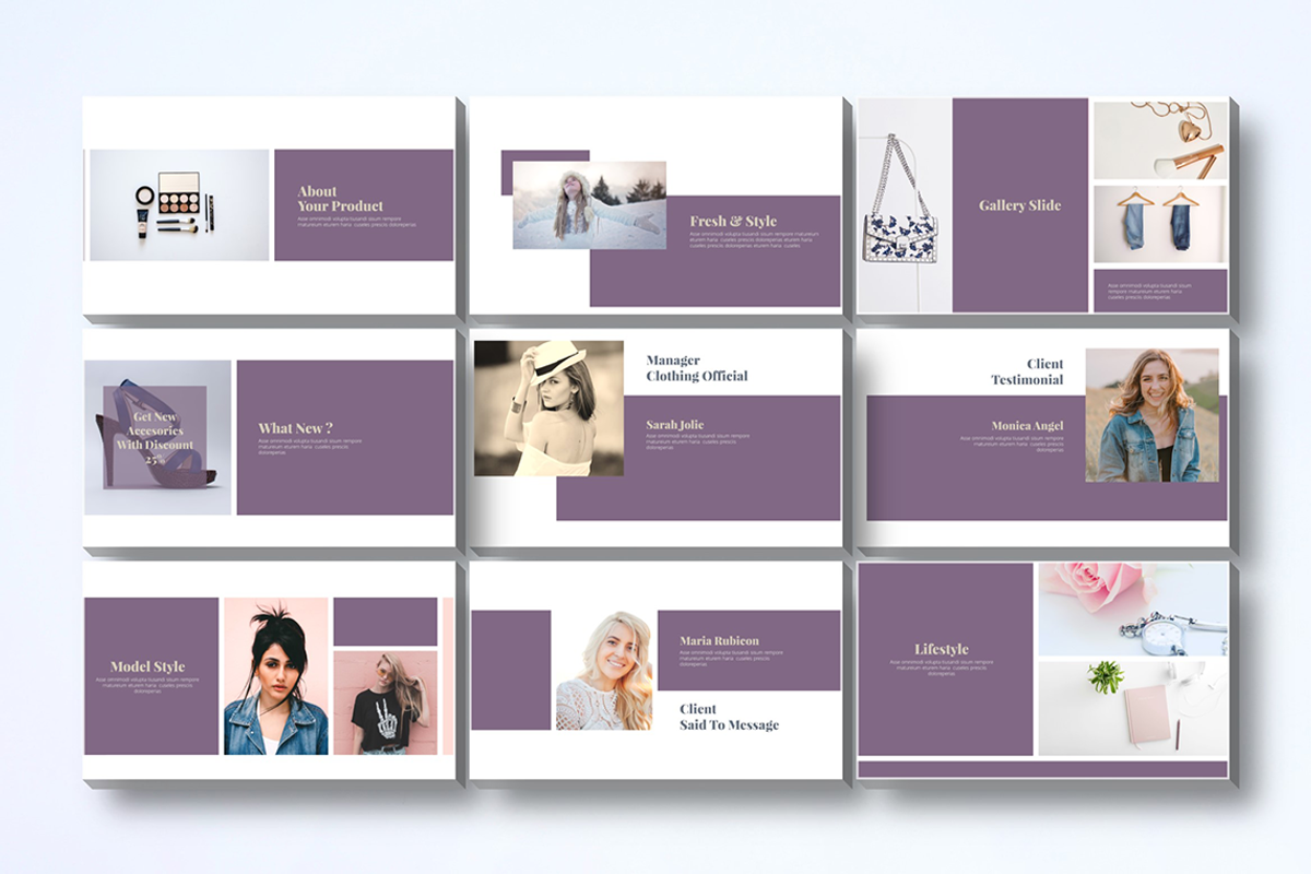 Stylish - Powerpoint Template, a Presentation Template by UnicodeID