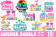 Summer SVG Bundle, a Graphic by Design's Dark
