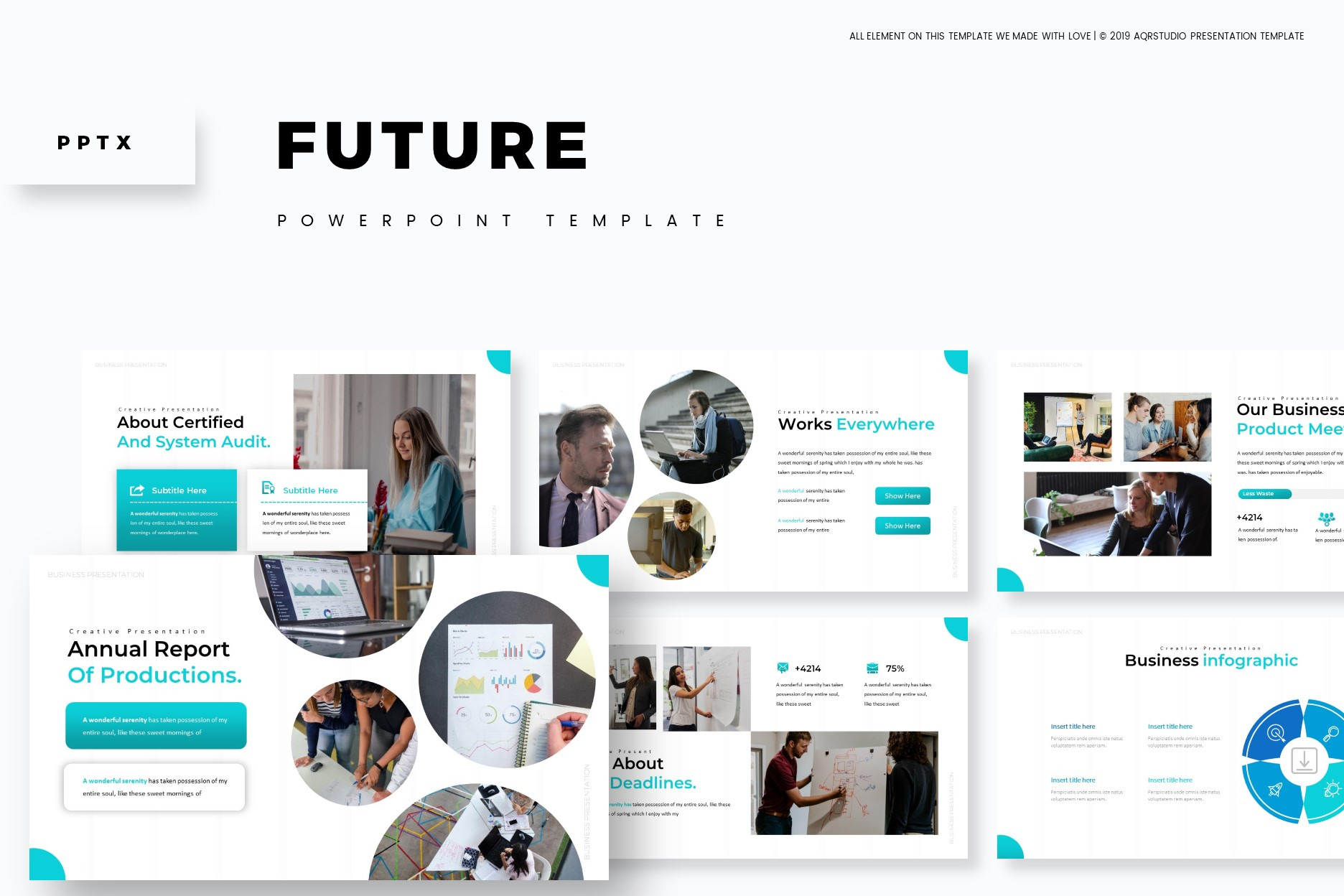 Future - Powerpoint Template, a Presentation Template by AQR Studio