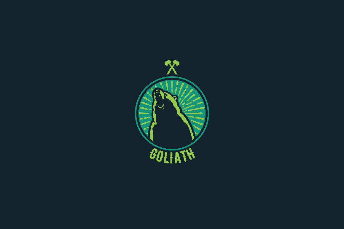 Goliath Logo Template, a Branding & Logo Template by Kreasi Malam