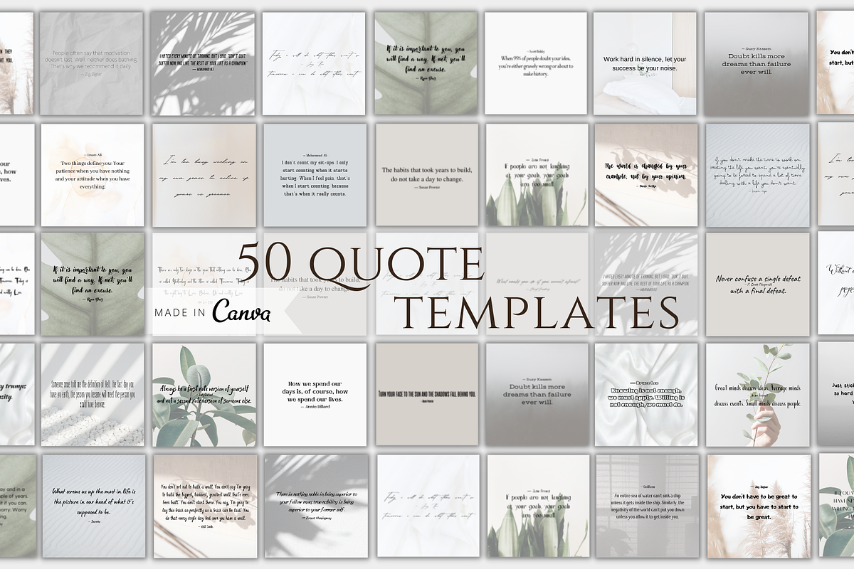 Aesthetic Inspiration Quote Template, a Social Media Template by ...