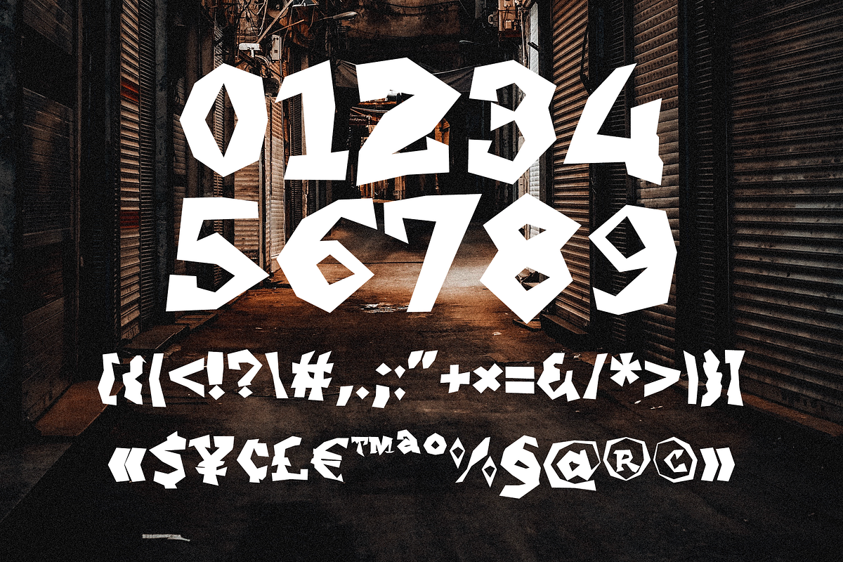 Punk Vibes - Freestyle Typeface, a Handwritten Font by Sign Studio ...
